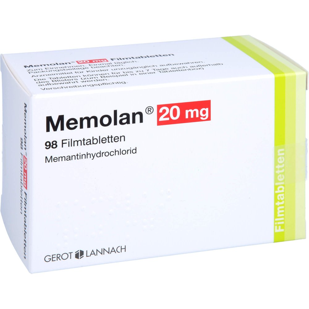 Memolan 20mg 98 stk günstig in der Online Apotheke apo.com bestellen