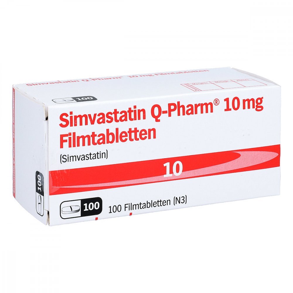 Simvastatin Q-Pharm 10mg 100 stk günstig bei apo.com