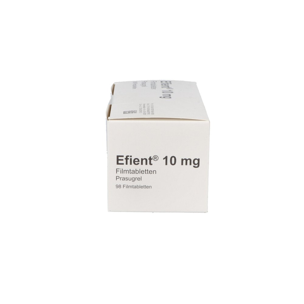 Efient 10mg 98 stk günstig in der Online Apotheke apo.com bestellen