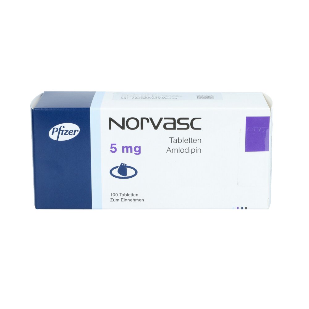 Norvasc 5mg 100 stk günstig in der Online Apotheke apo.com bestellen