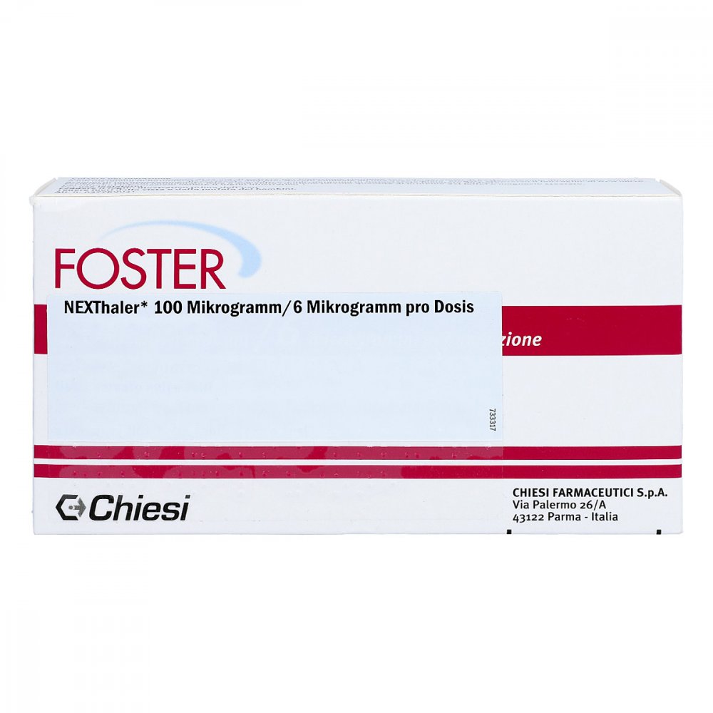Foster Nexthaler 100/6 [my]g 120 Ed Inhalationspul 1 stk