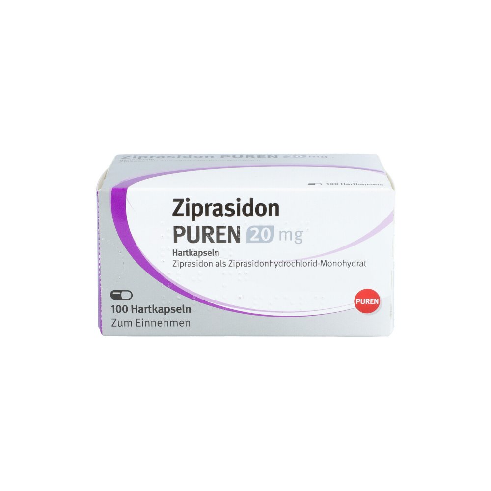 Ziprasidon Puren 20 mg Hartkapseln 100 stk günstig bei apo.com