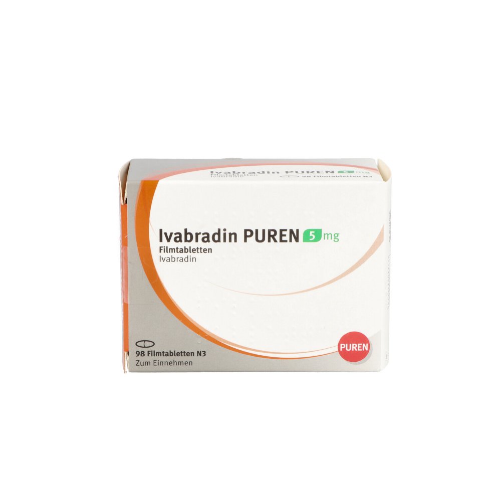 Ivabradin Puren 5 mg Filmtabletten 98 stk günstig bei apo.com