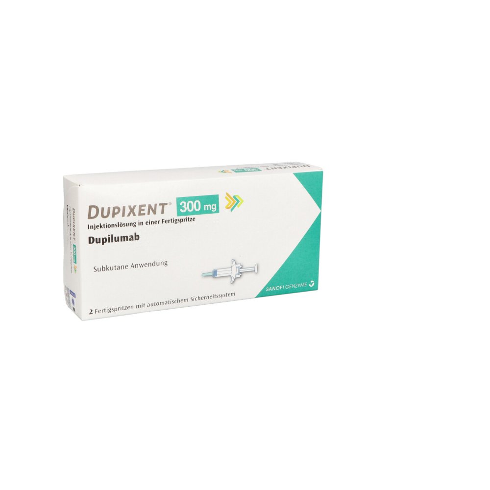 Dupixent 300 mg iniecto -lsg.i.e.fertigspr.m.sich.sys. 2 stk