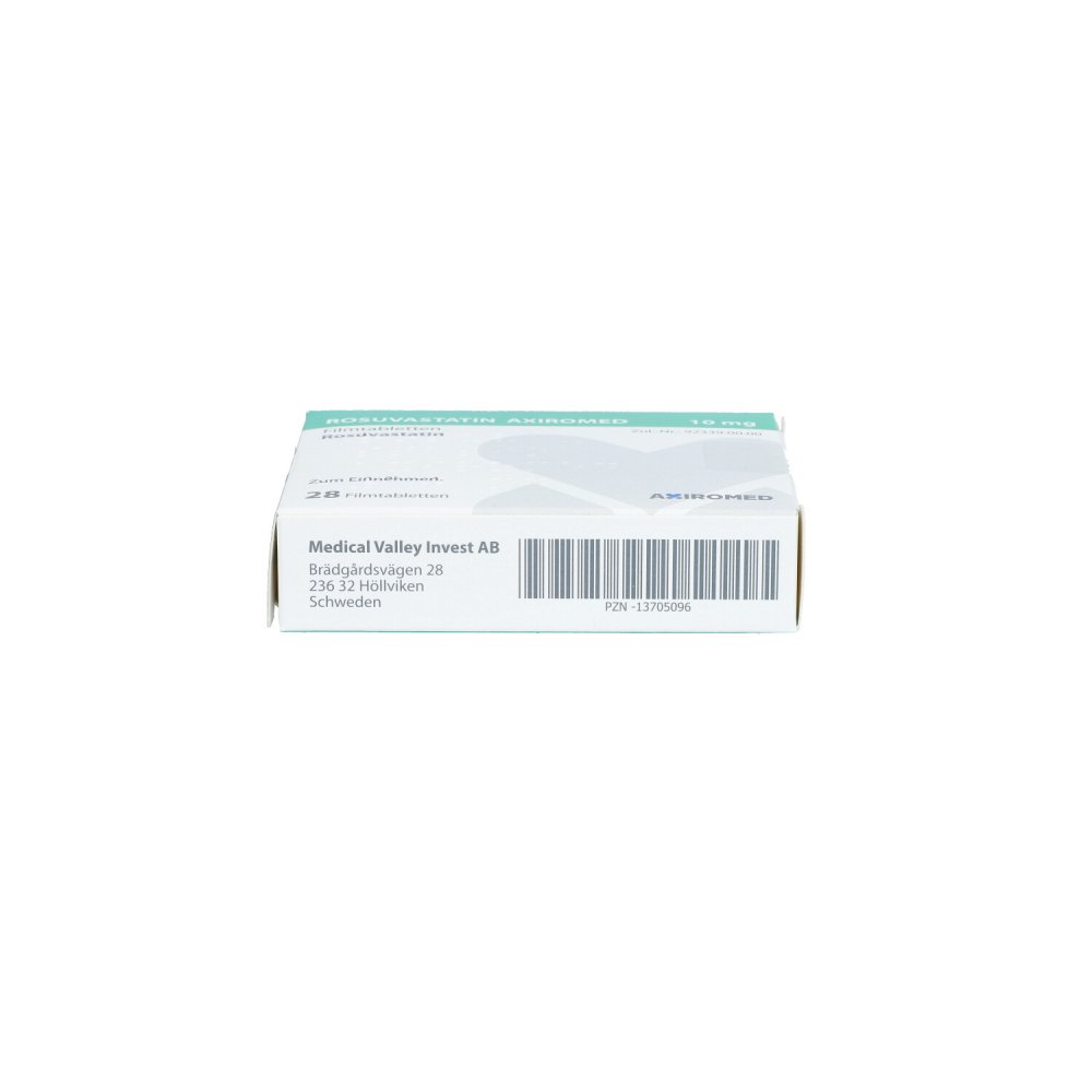 Rosuvastatin Axiromed 10 mg Filmtabletten 28 stk
