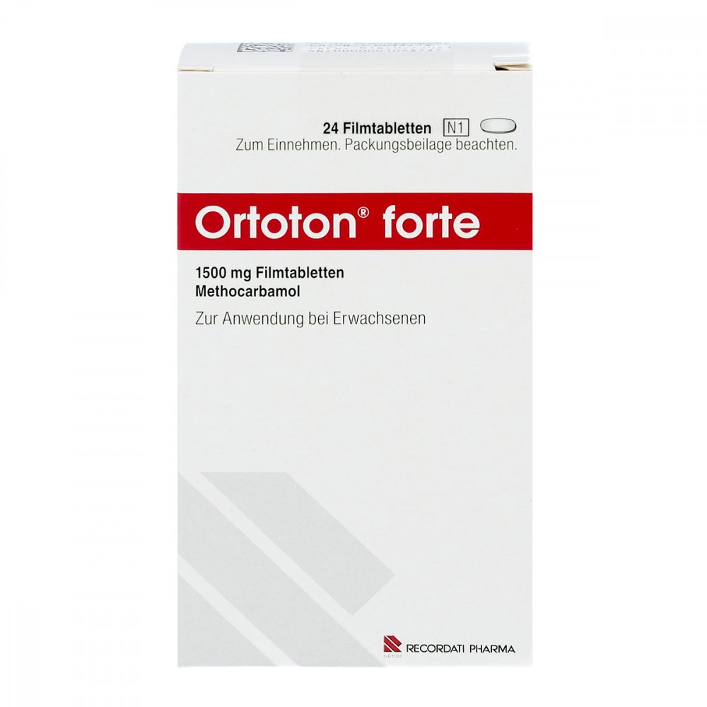 Ortoton forte 1500 mg Filmtabletten 24 stk günstig bei apo.com