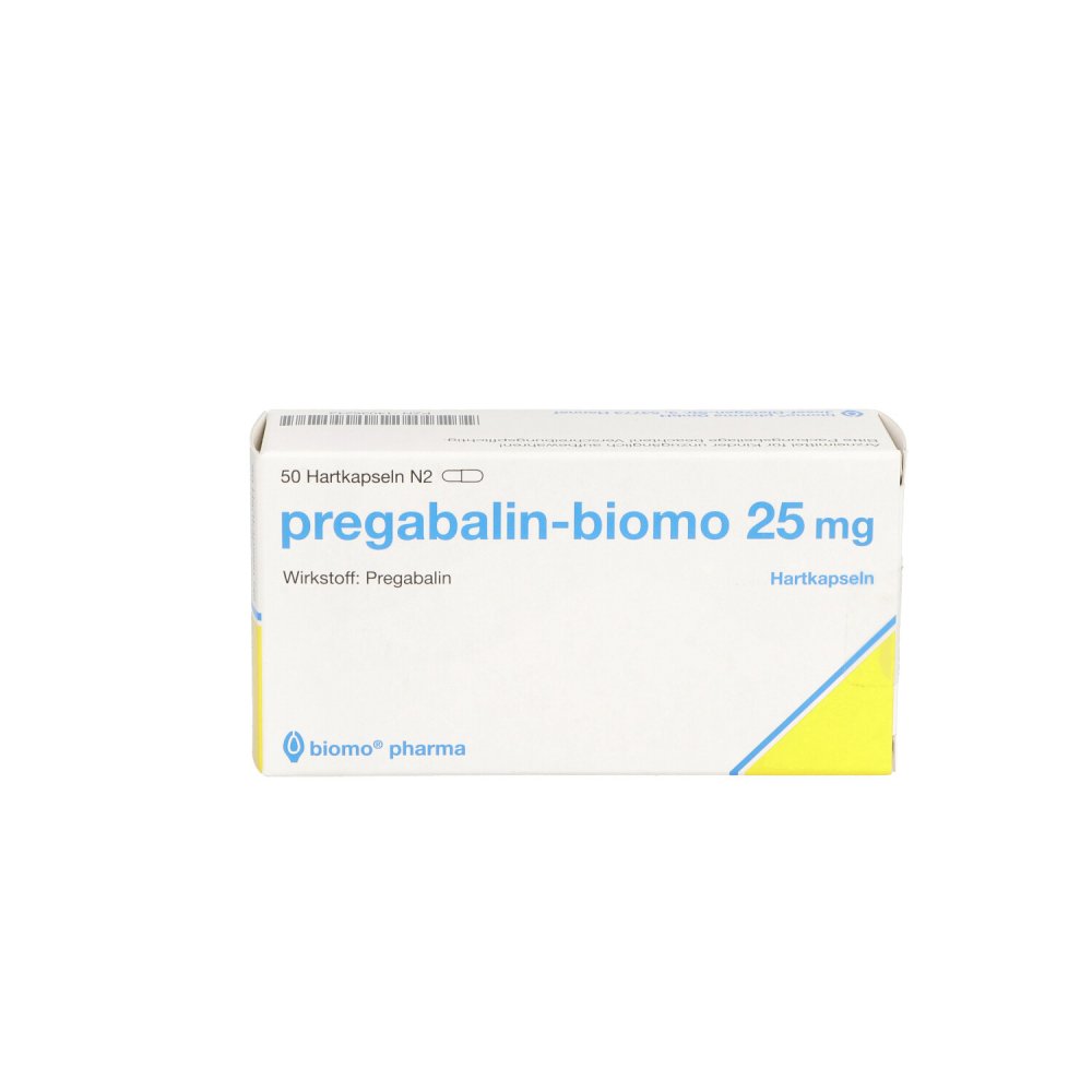 Pregabalin biomo 25 mg Hartkapseln 50 stk günstig bei apo.com