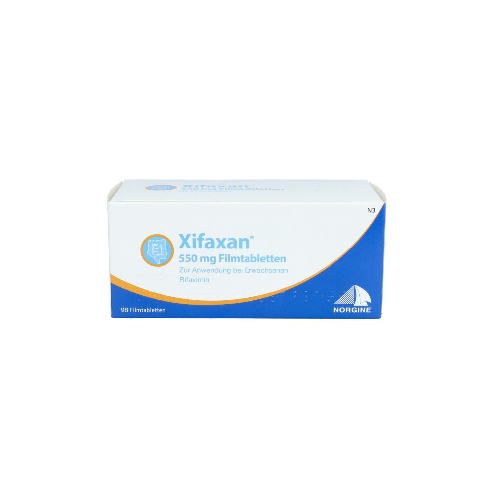 Xifaxan 550 mg Filmtabletten 98 stk günstig bei apo.com