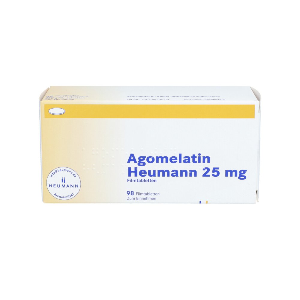 Agomelatin Heumann 25 mg Filmtabletten 98 stk