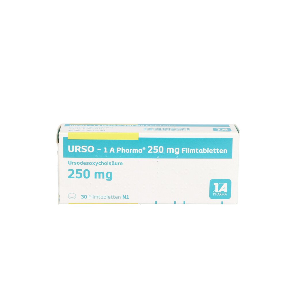 Urso-1a Pharma 250 mg Filmtabletten 30 stk günstig bei apo.com