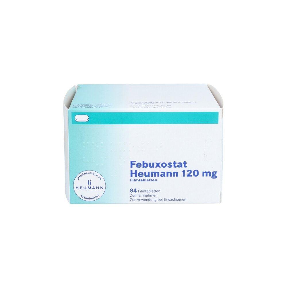 Febuxostat Heumann 120 mg Filmtabletten 84 stk