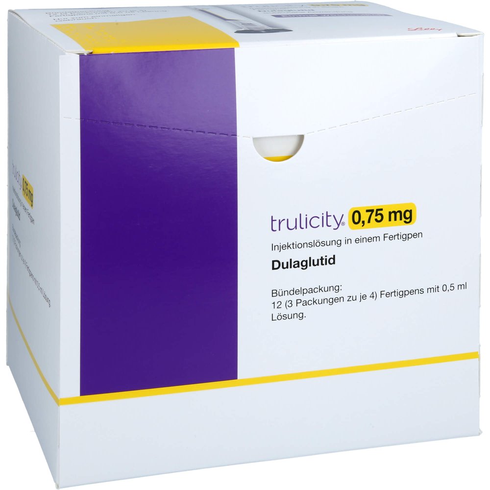 Trulicity 0,75 mg Injektionslösung i.e.Fertigpen 12 stk