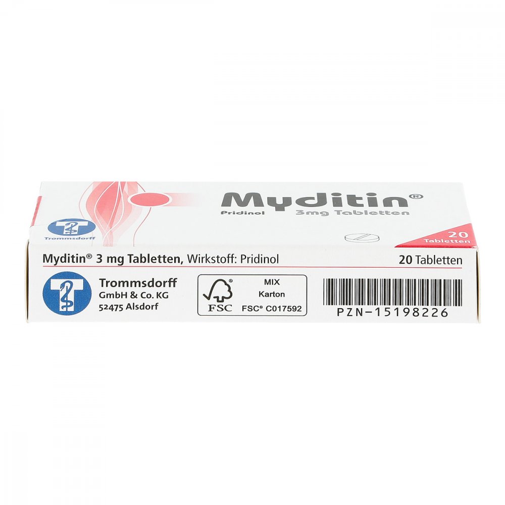 Myditin 3 mg Tabletten 20 stk günstig bei apo.com