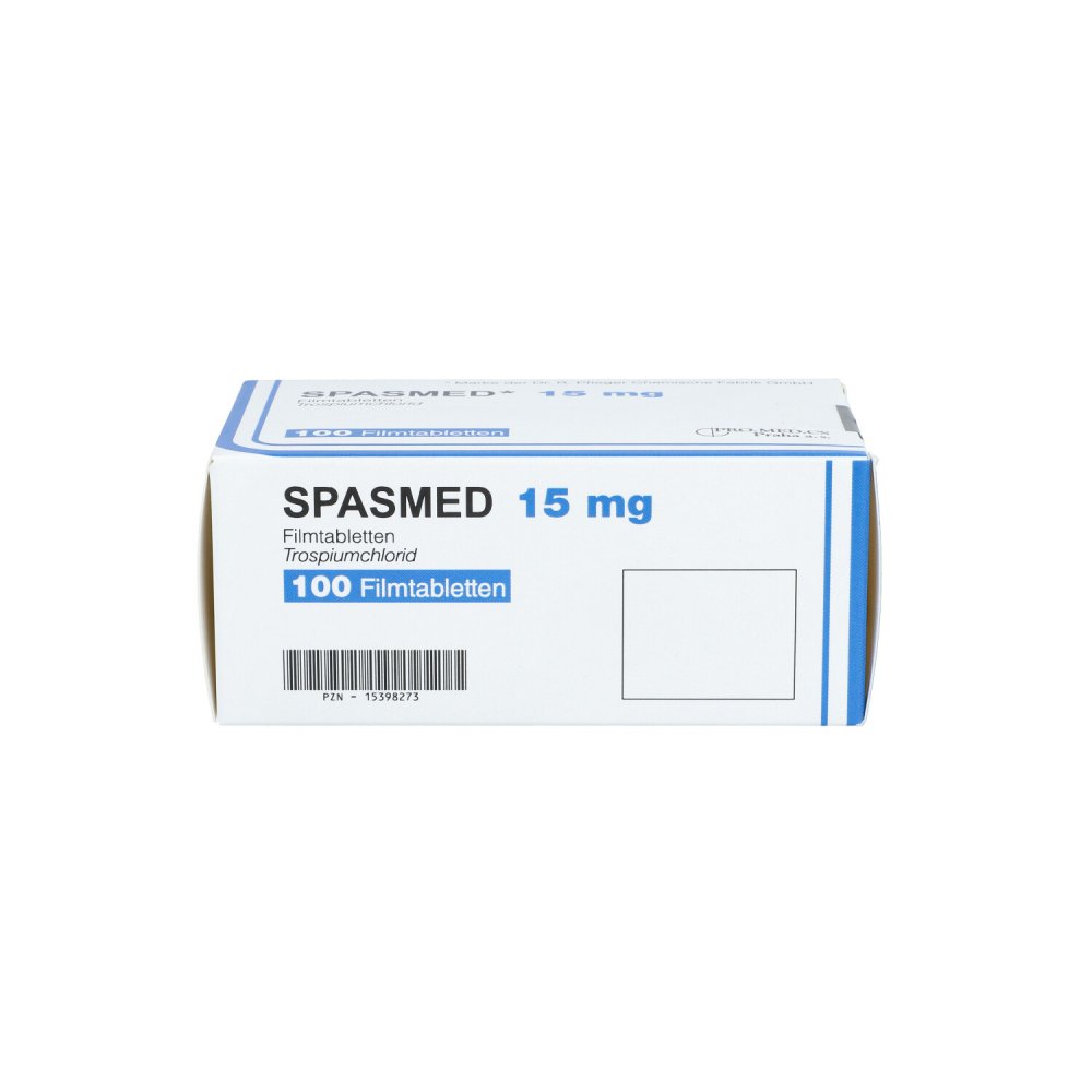 Spasmed 15 mg Filmtabletten 100 stk günstig bei apo.com