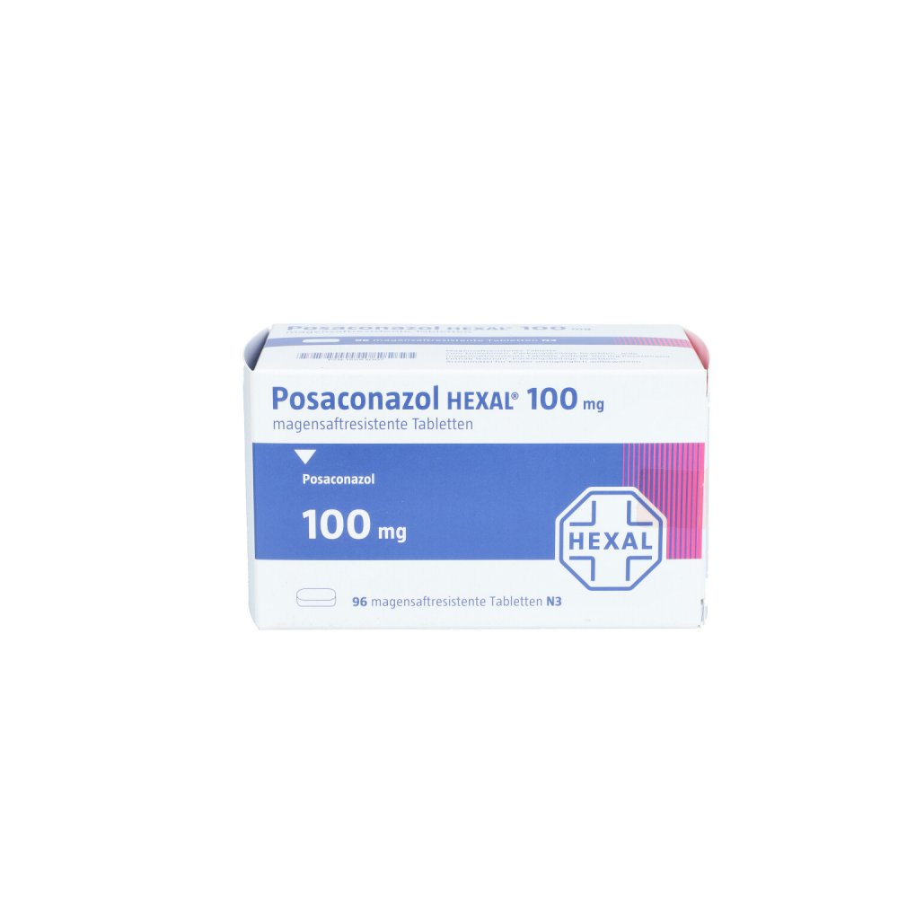 Posaconazol Hexal 100 mg magensaftresistent Tabletten 96 stk
