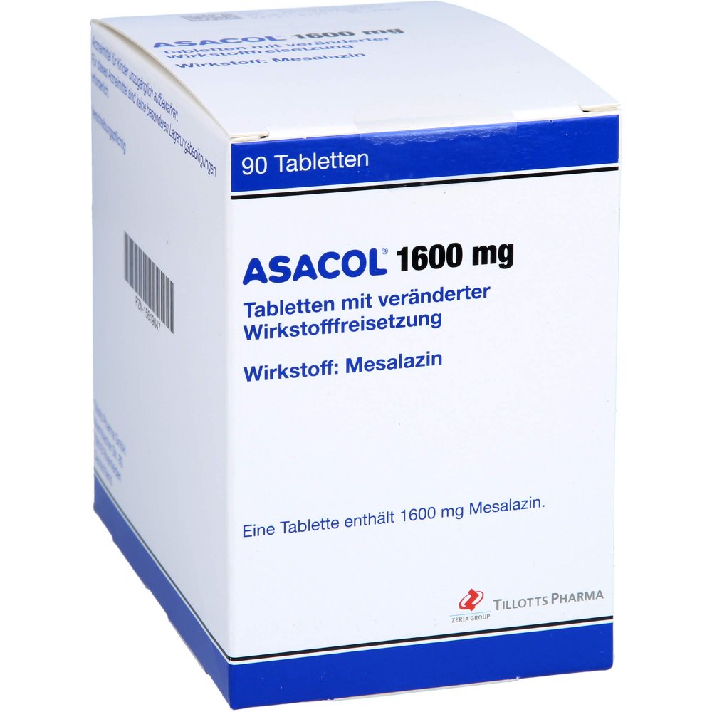Asacol 1600 mg Tabletten mit veränd.Wirkst.-Frs. 90 stk
