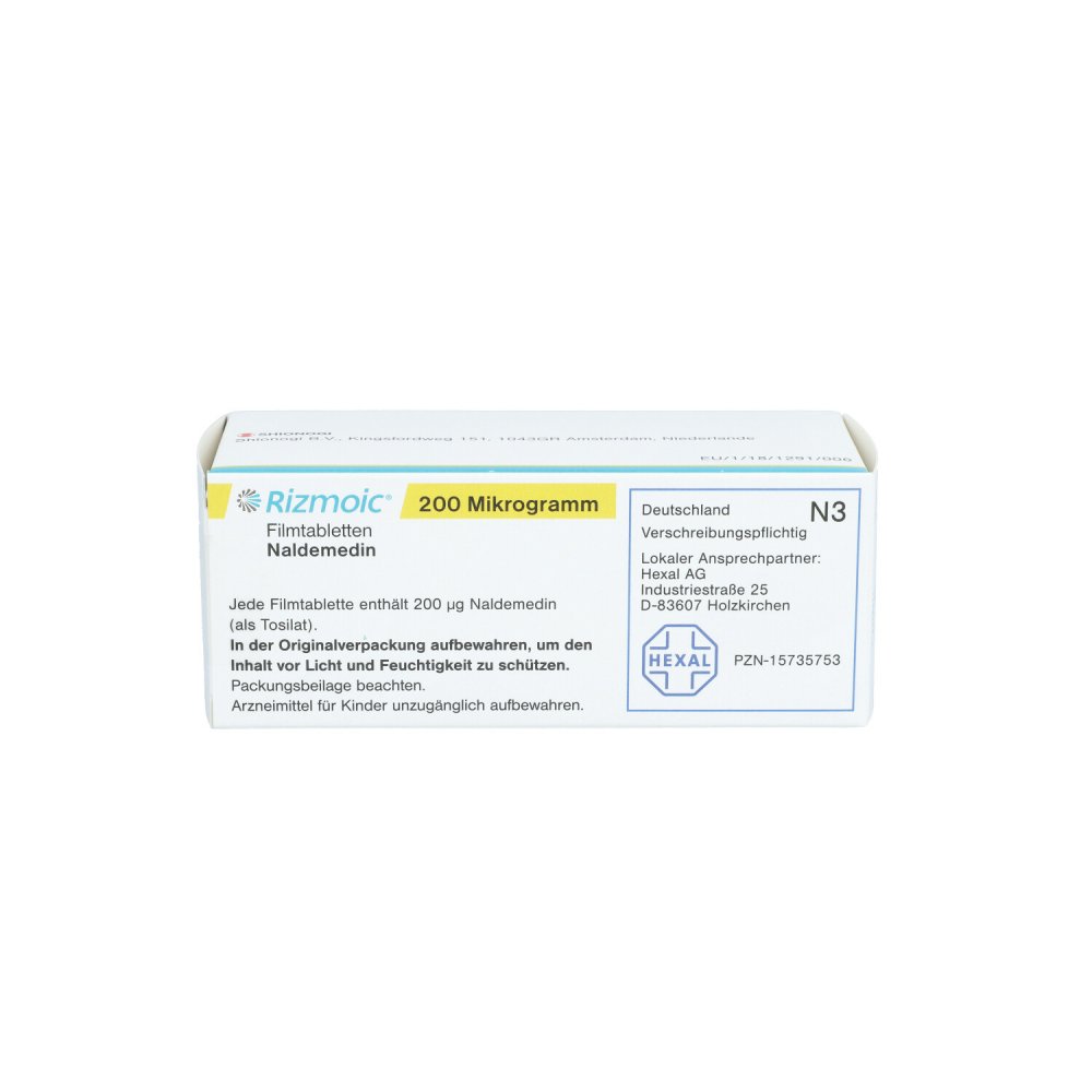 Rizmoic 200 Mikrogramm Filmtabletten 100 stk