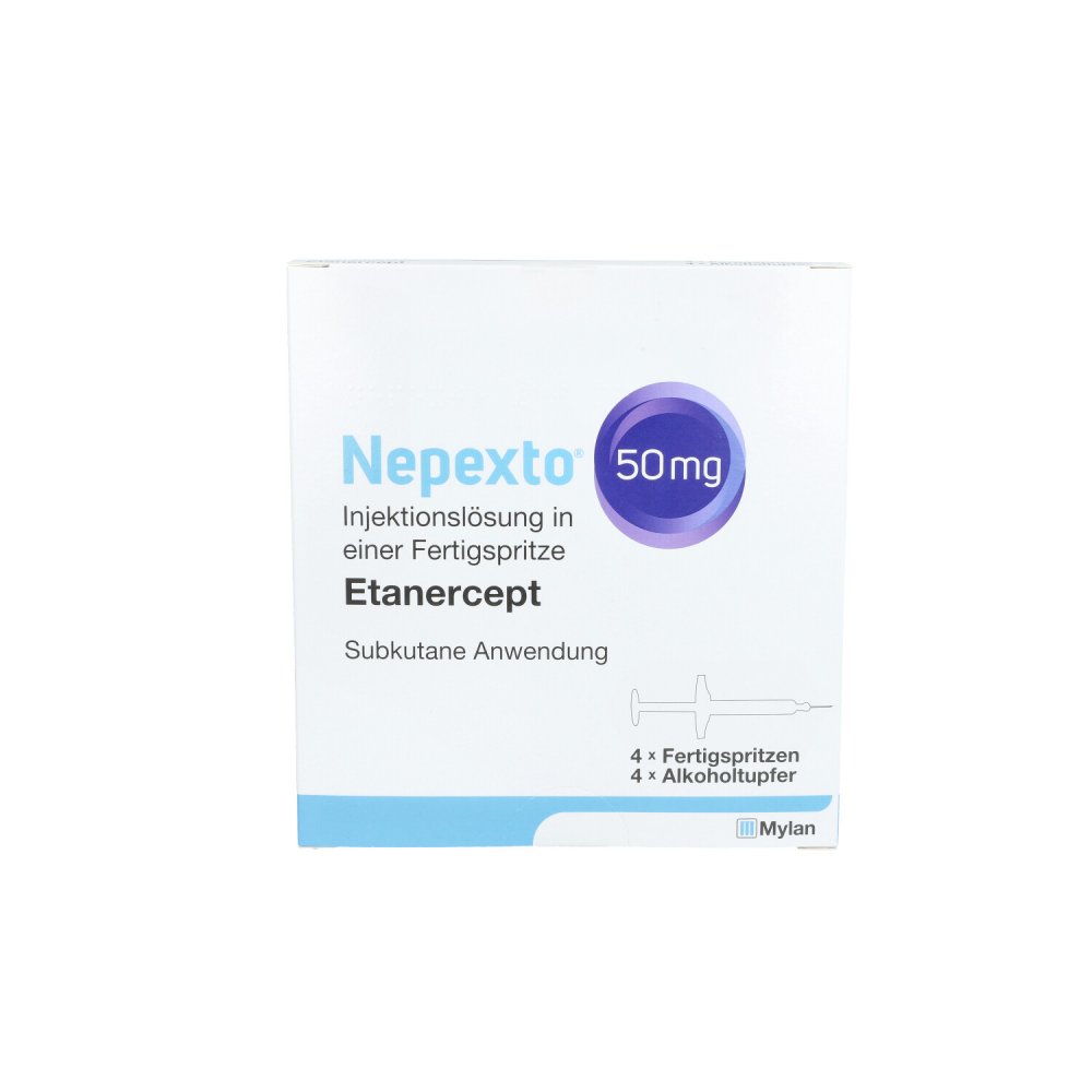Nepexto 50 mg Injektionslösung i.e.Fertigspritze 4 stk