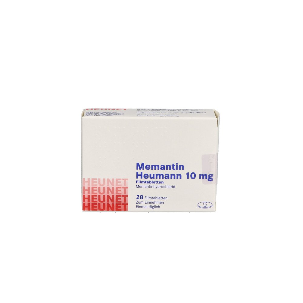 Memantin Heumann 10 mg Filmtabletten Heunet 28 stk