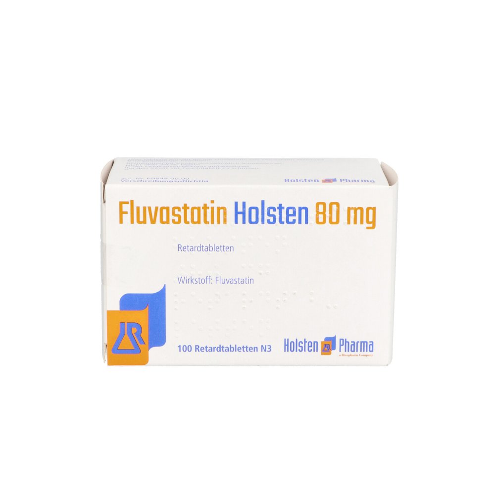 Fluvastatin Holsten 80 mg Retardtabletten 100 stk