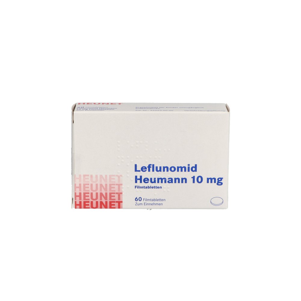 Leflunomid Heumann 10 mg Filmtabletten Heunet 60 stk