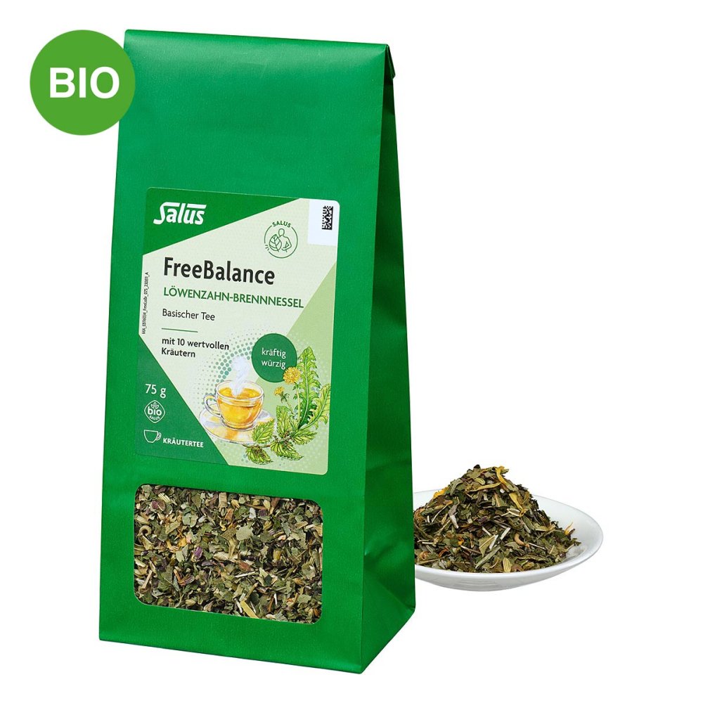 Salus FreeBalance Löwenzahn-Brennnessel Basischer Tee 75 g