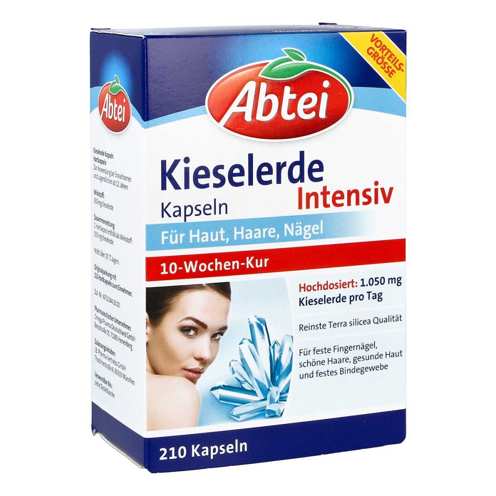 Abtei Kieselerde Intensiv - Für Haut, Haare und Nägel 210 stk