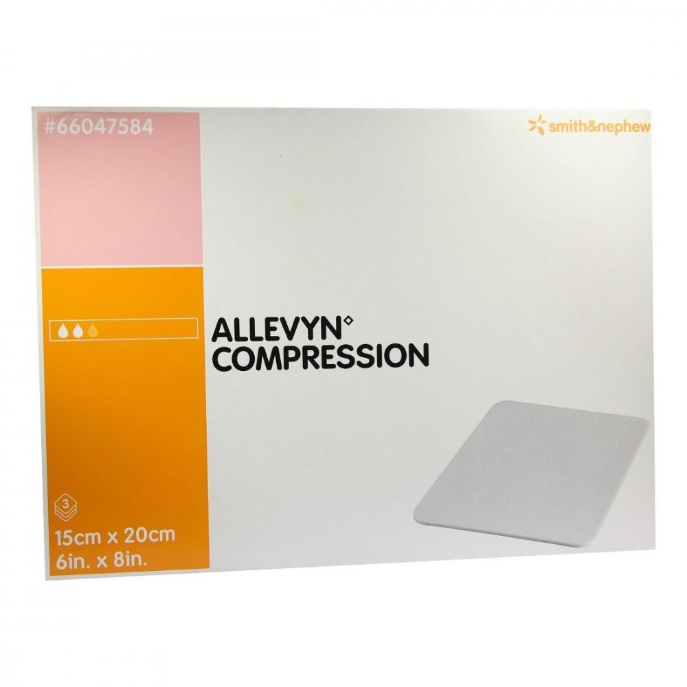 Allevyn Compression 15x20 cm hydrosel.Wundauflage 3 stk