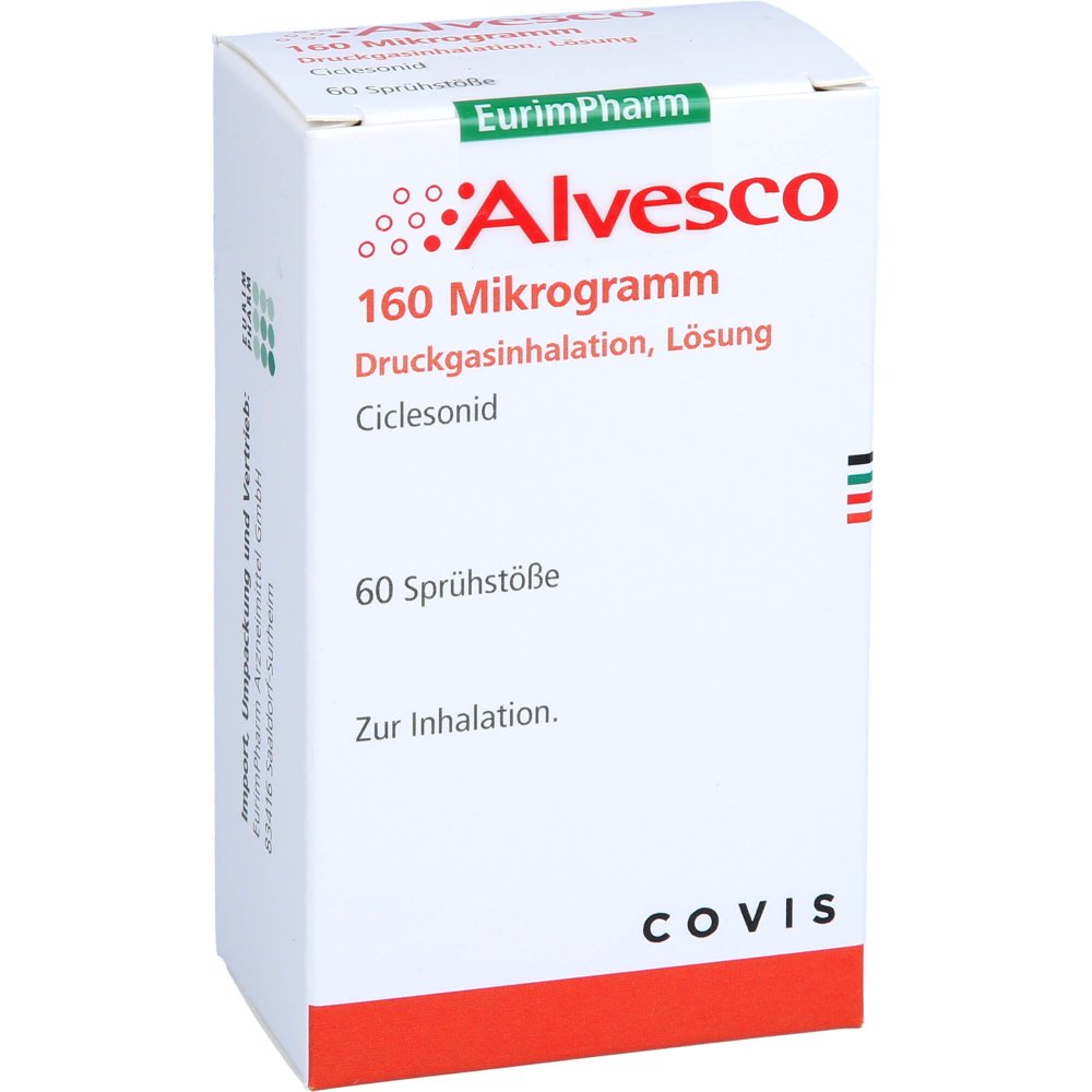 Alvesco 160 Mikrogramm Druckgasinhalation 1 stk
