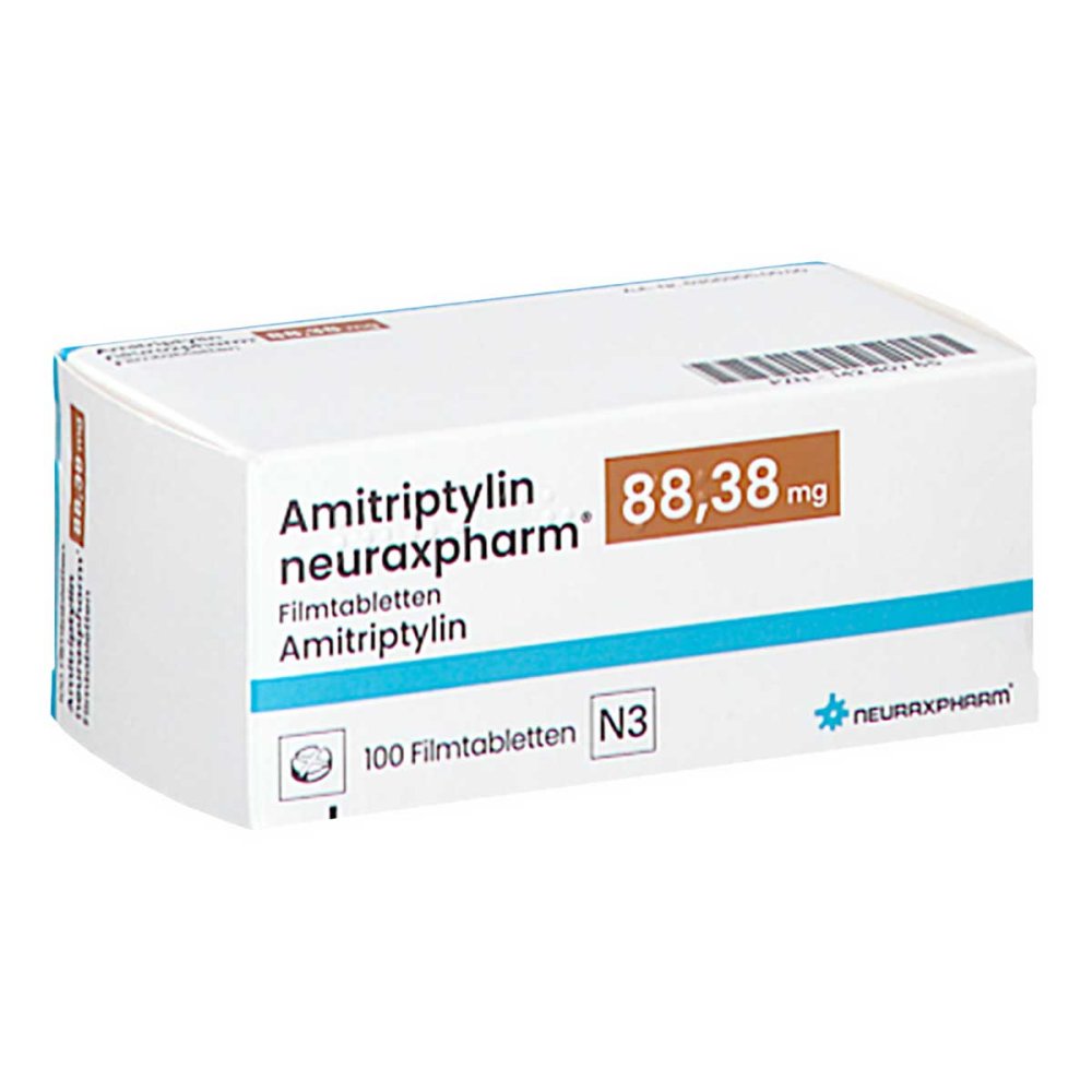 Amitriptylin Neuraxpharm 88,38 Mg Filmtabletten 100 stk
