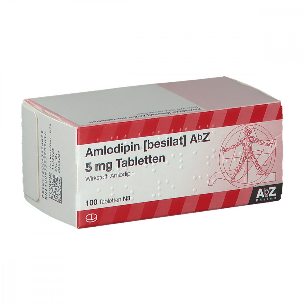 Amlodipin (besilat) AbZ 5mg 100 stk online kaufen