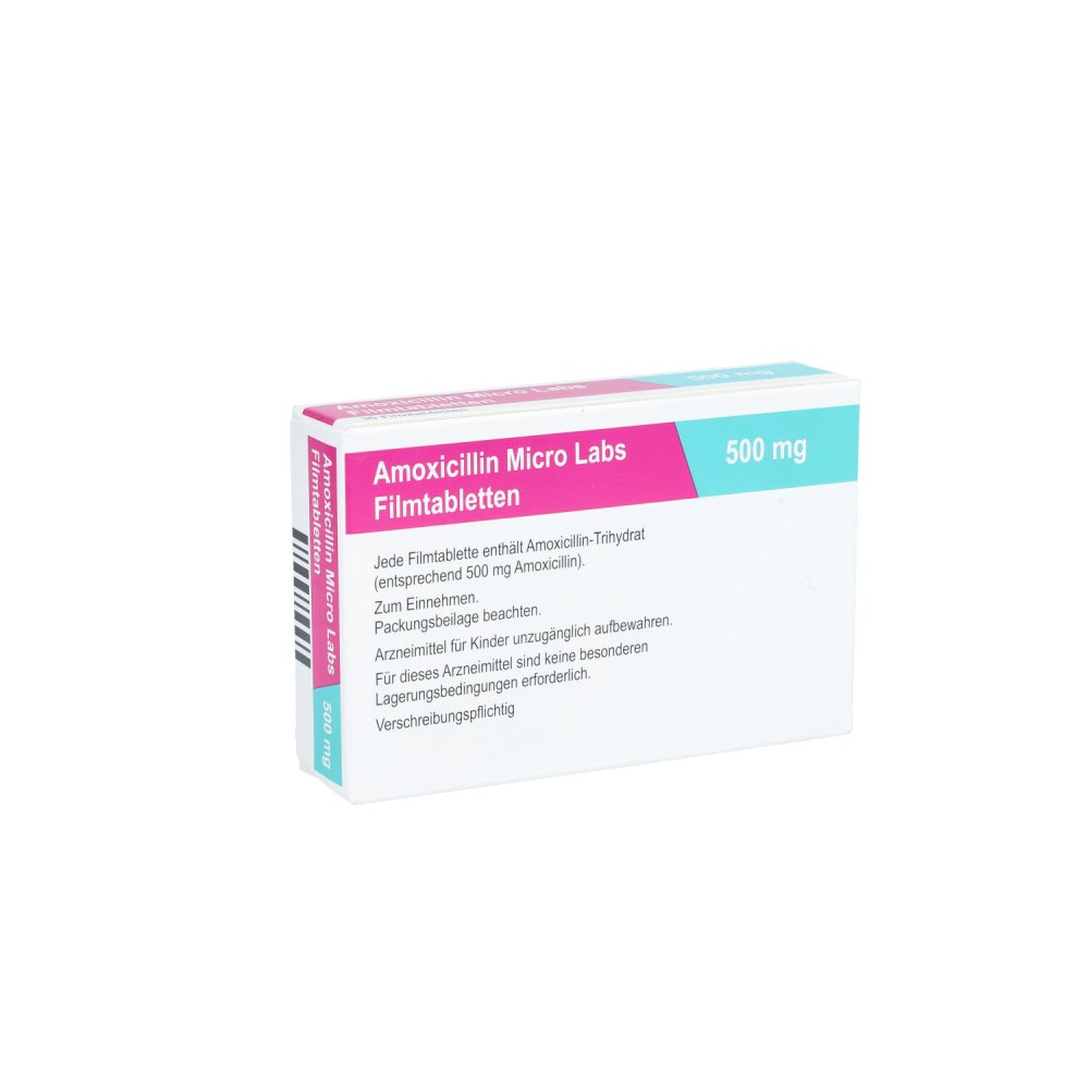 Amoxicillin Micro Labs 500mg 30 stk günstig bei apo.com