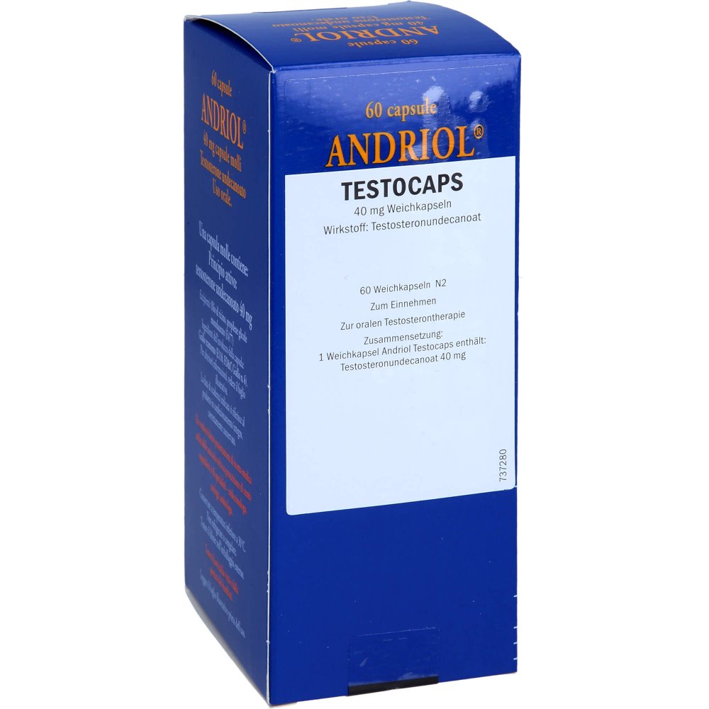 Andriol Testocaps Kapseln 60 stk online kaufen