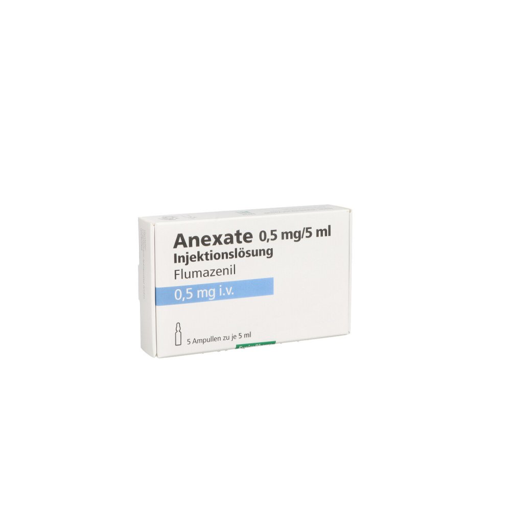 Anexate 0,5 mg/5 ml Injektionslösung 5X5 ml online kaufen