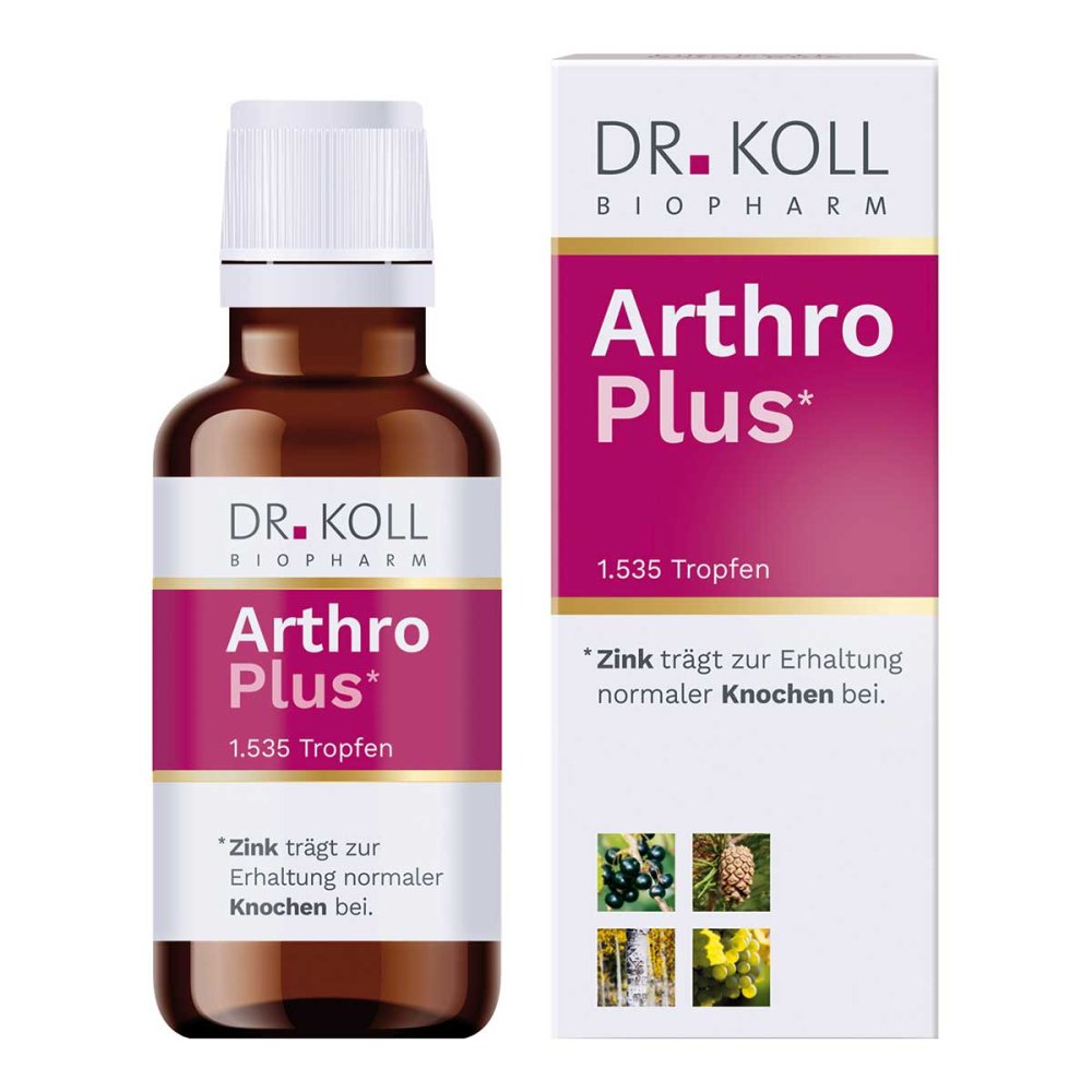 Arthro Plus Doktor koll Gemmo Komplex Weinrebe Zink 50 ml