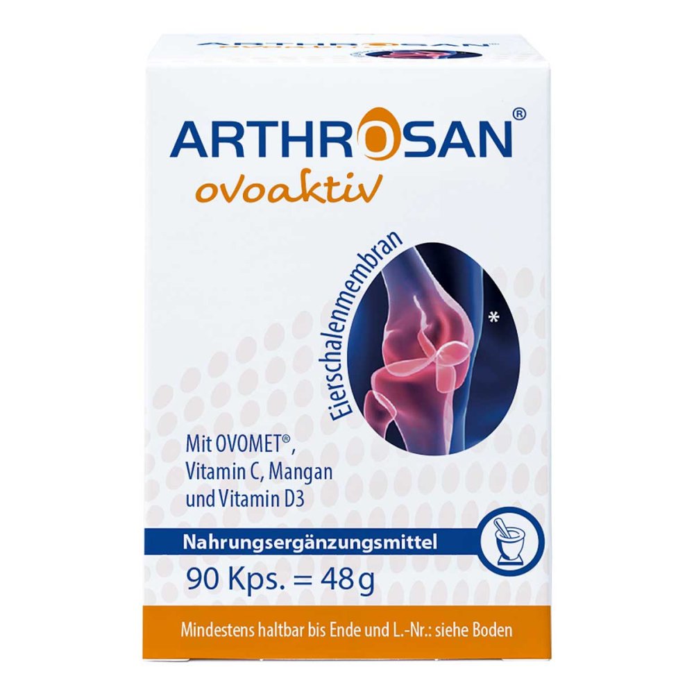Arthrosan ovoaktiv Eierschalenmembran Kapseln 90 stk