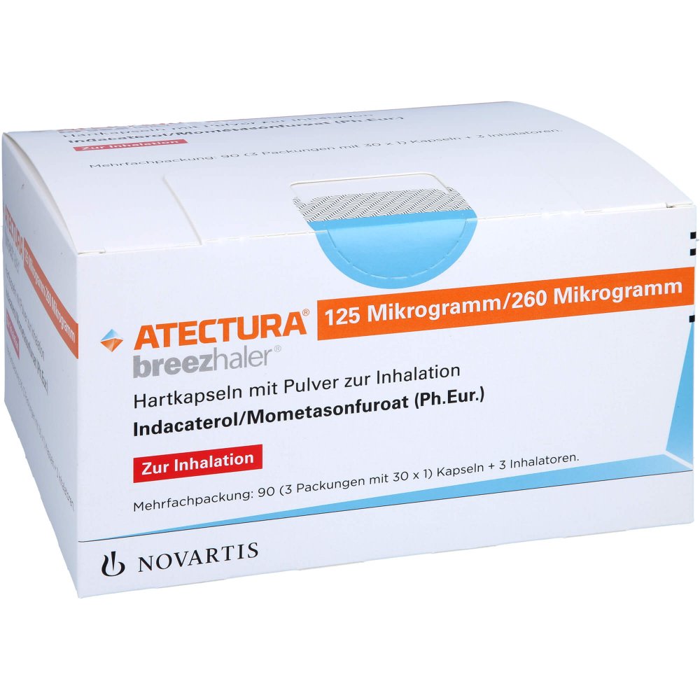 Atectura Breezhaler 125[my]g/260[my]g Hartk.m.plv. 3X30 stk