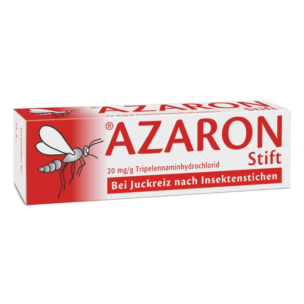 Azaron Stift - bei Juckreiz nach Insektenstichen, Reiseapotheke 5.75 g