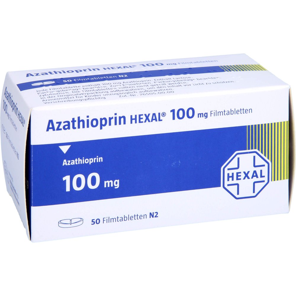Azathioprin Hexal 100 mg Filmtabletten 50 stk online kaufen