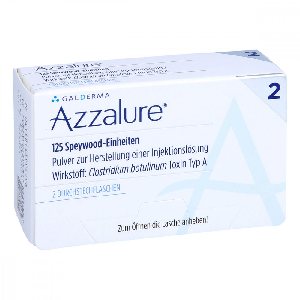 Azzalure 125 Speywood-Einheiten 2 stk online kaufen