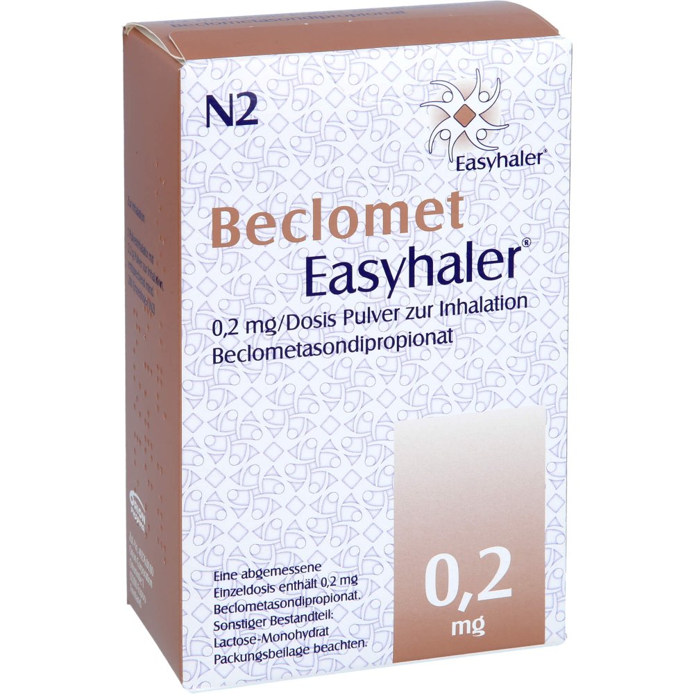Beclomet Easyhaler 0,2 mg 200 Ed Inhalationspulver 1 stk
