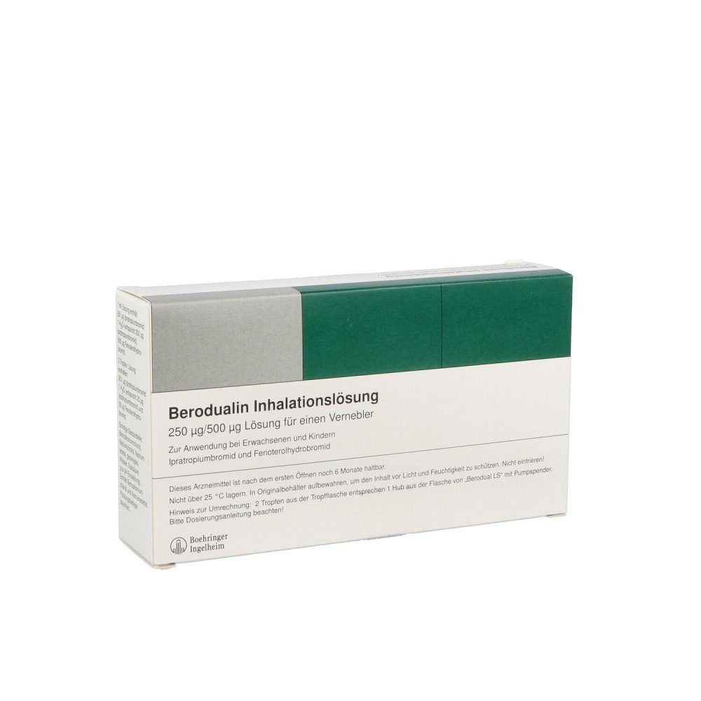 Berodual Inhalationslösung 5X20 ml online kaufen