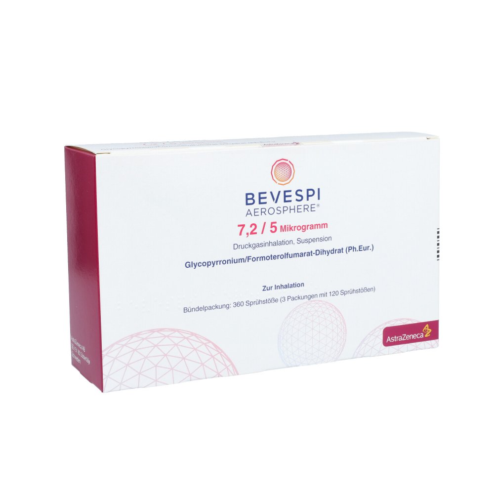 Bevespi Aerosphere 7,2 [my]g/5 [my]g Dru.gasinh.3x 3 stk