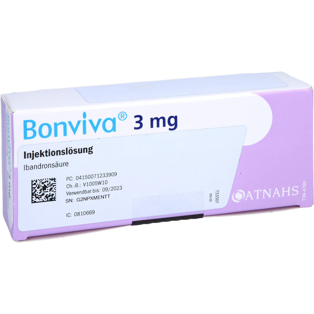Bonviva 3 mg/3 ml Injekt.-lsg.i.e.fertigspritze 1 stk