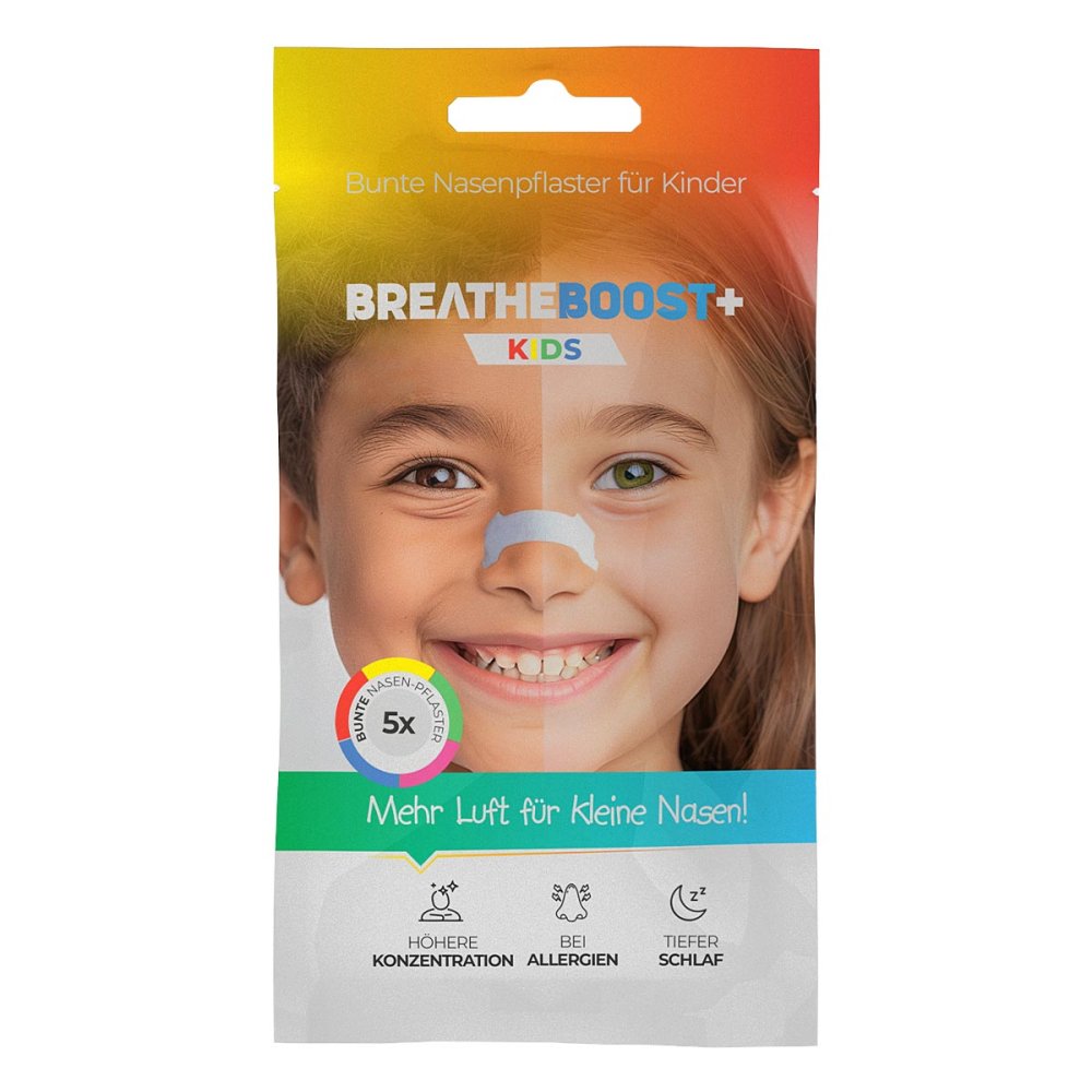 Breatheboost+ Kids Nasenpflaster Probeset 5 stk