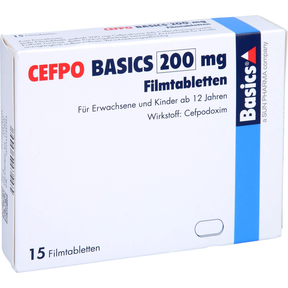 CEFPO BASICS 200mg 15 stk online kaufen günstig bei apo.com