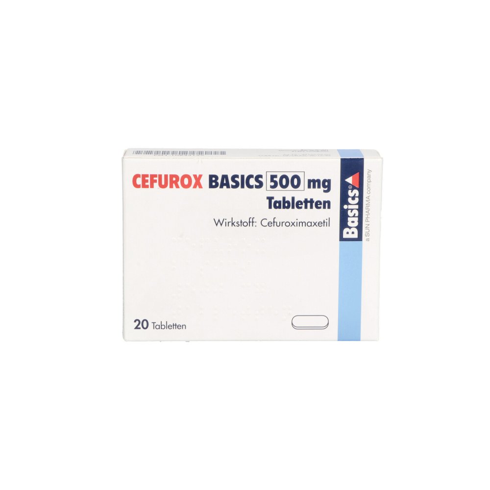 CEFUROX BASICS 500mg 20 stk günstig bei apo.com