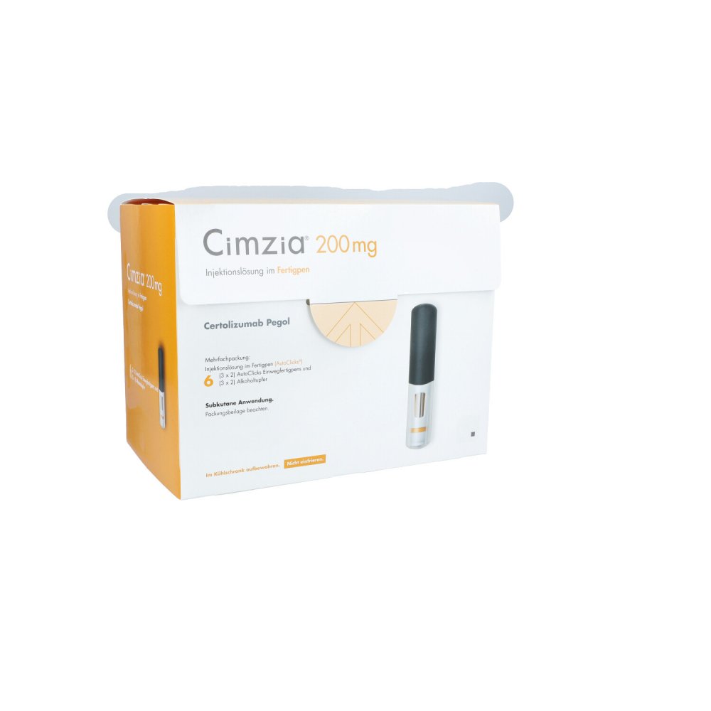Cimzia 200 mg Injektionslösung in einem Fertigpen 3X2 stk