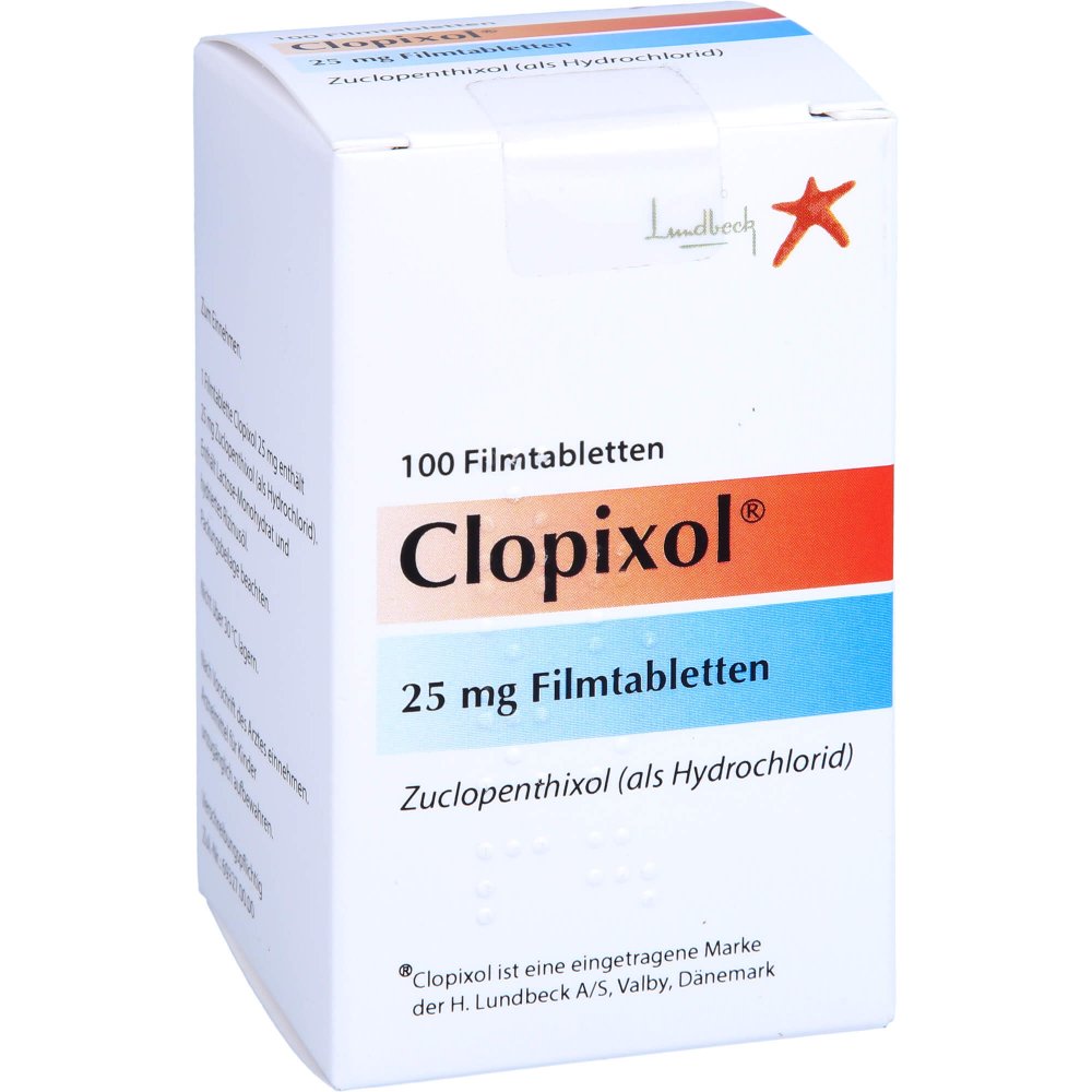 Clopixol 25 mg Filmtabletten 100 stk online kaufen