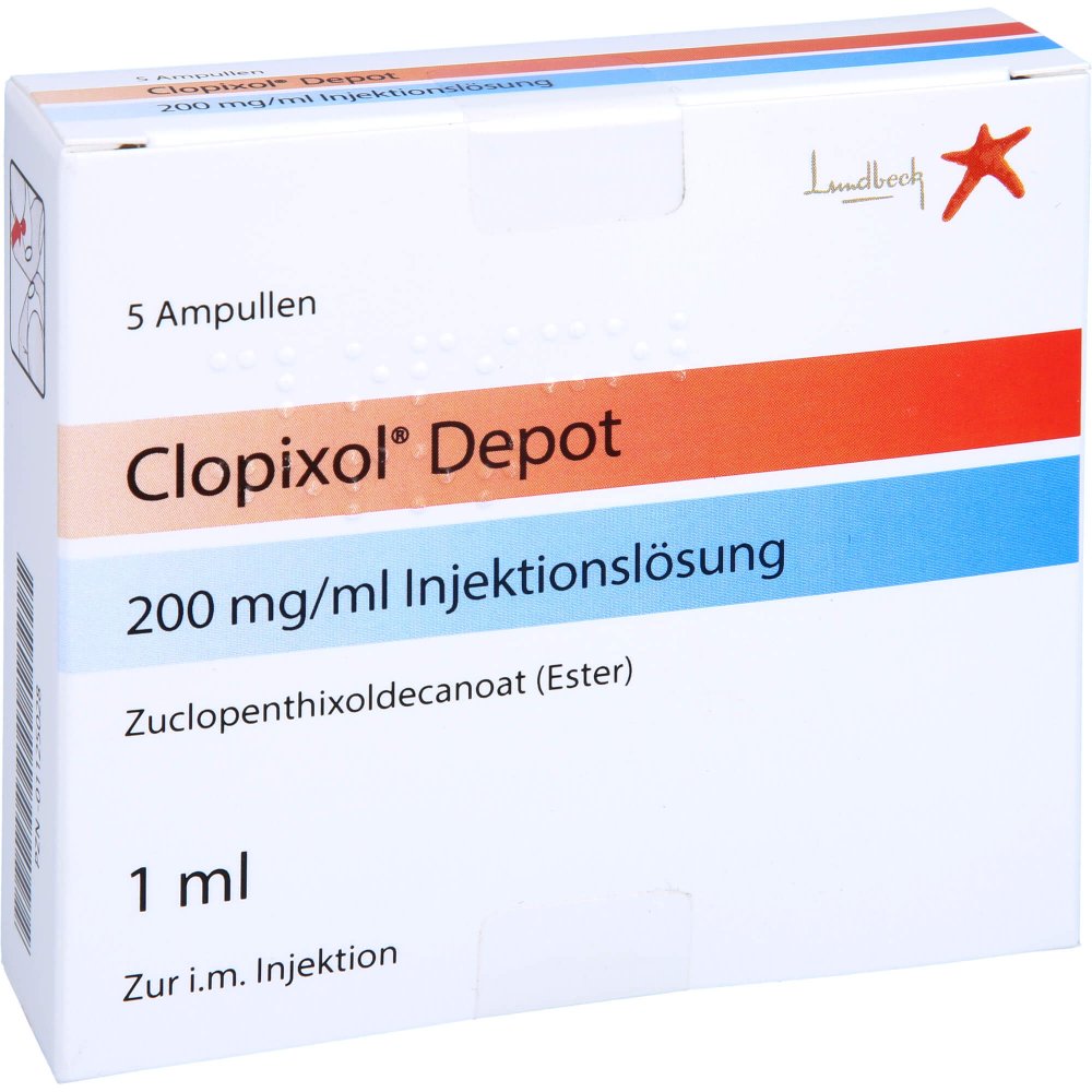 Clopixol Depot 200 mg Ampullen 5X1 stk online kaufen